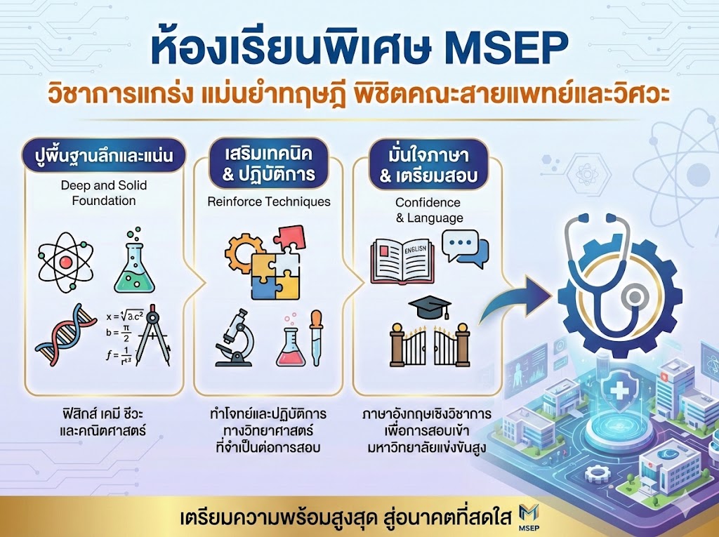 แนะนำหลักสูตรแผนการเรียน - ระบบรับสมัครนักเรียน ปีการศึกษา 2569